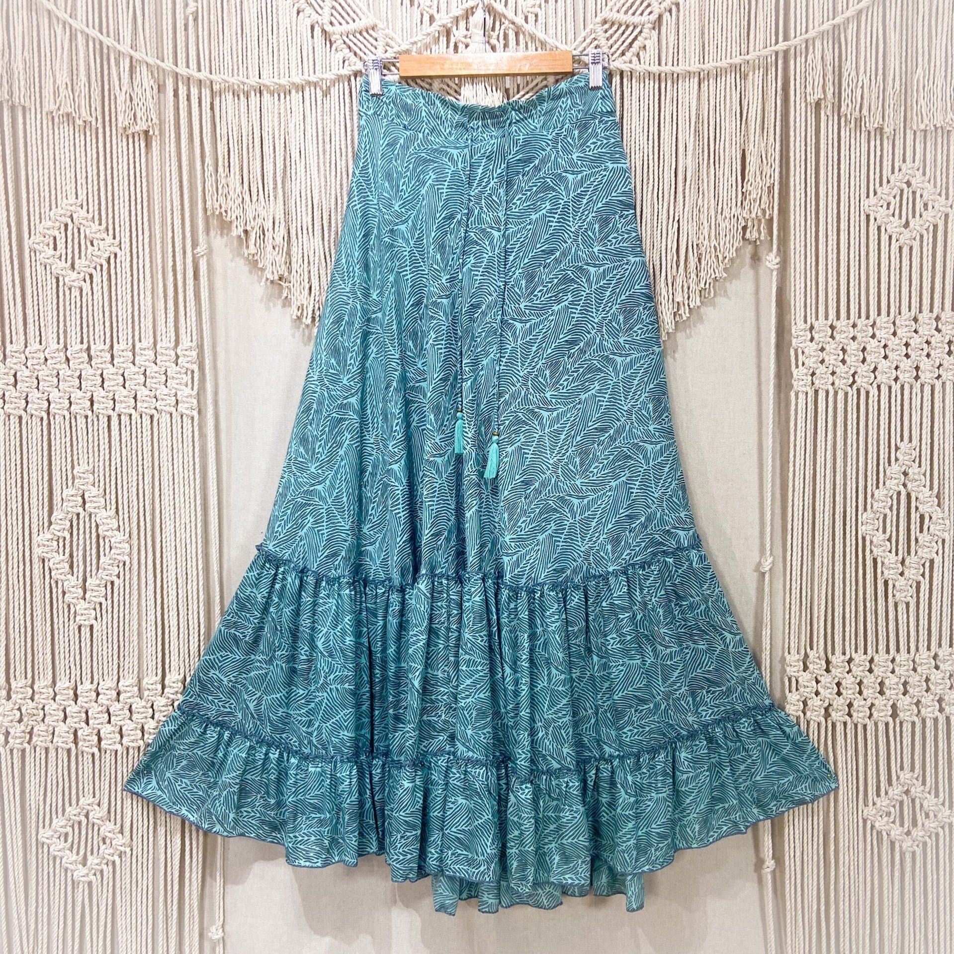 Pollera Boho Hojas (M-L) – aatmachile