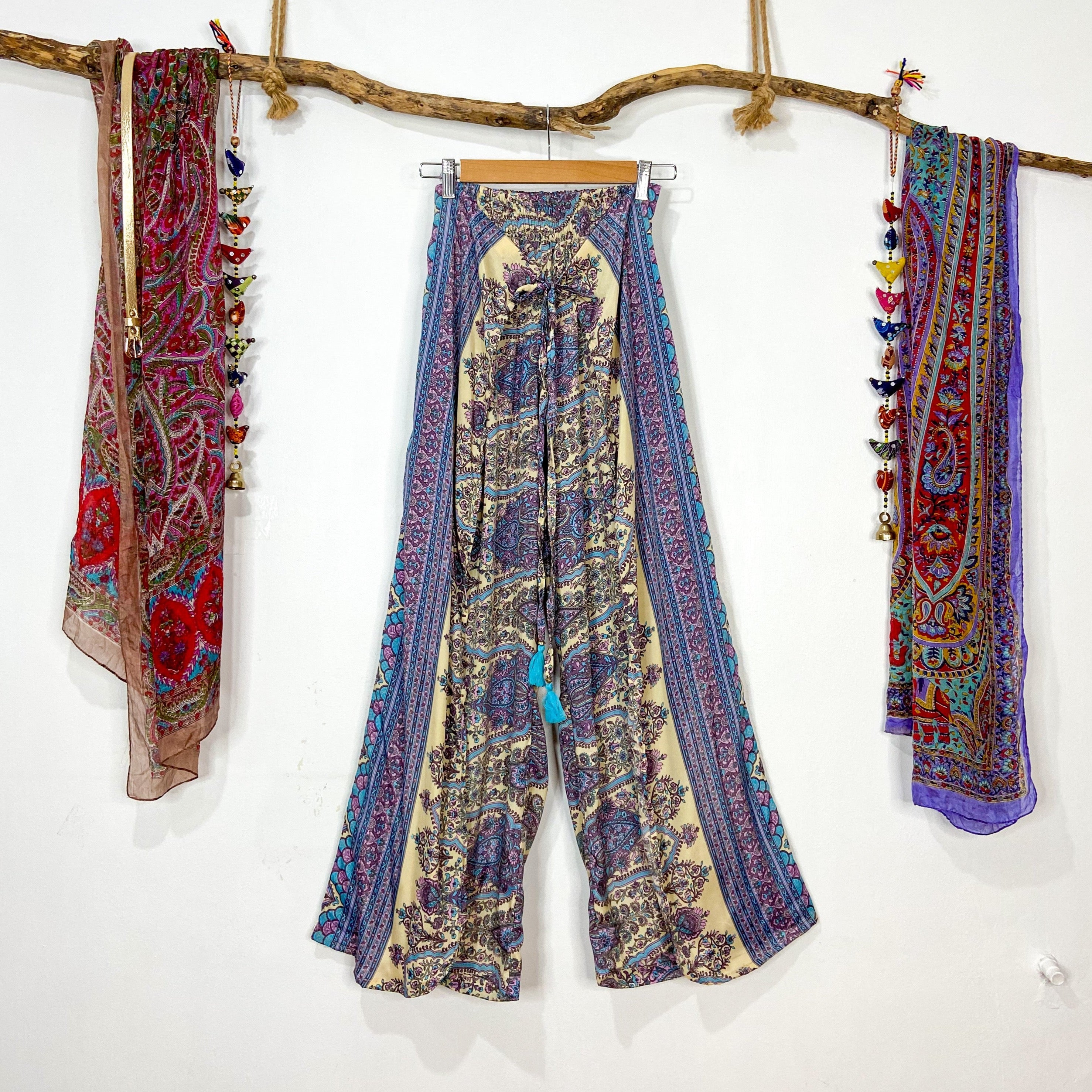 Palazzo Pareo Lila Beige (S-M) – aatmachile